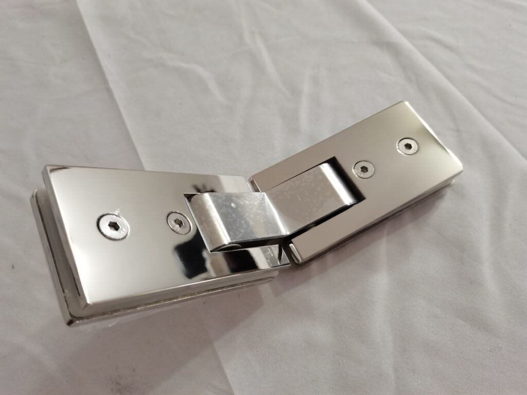 135 degree glass to glass rectangle shower door hinge - Everstrong